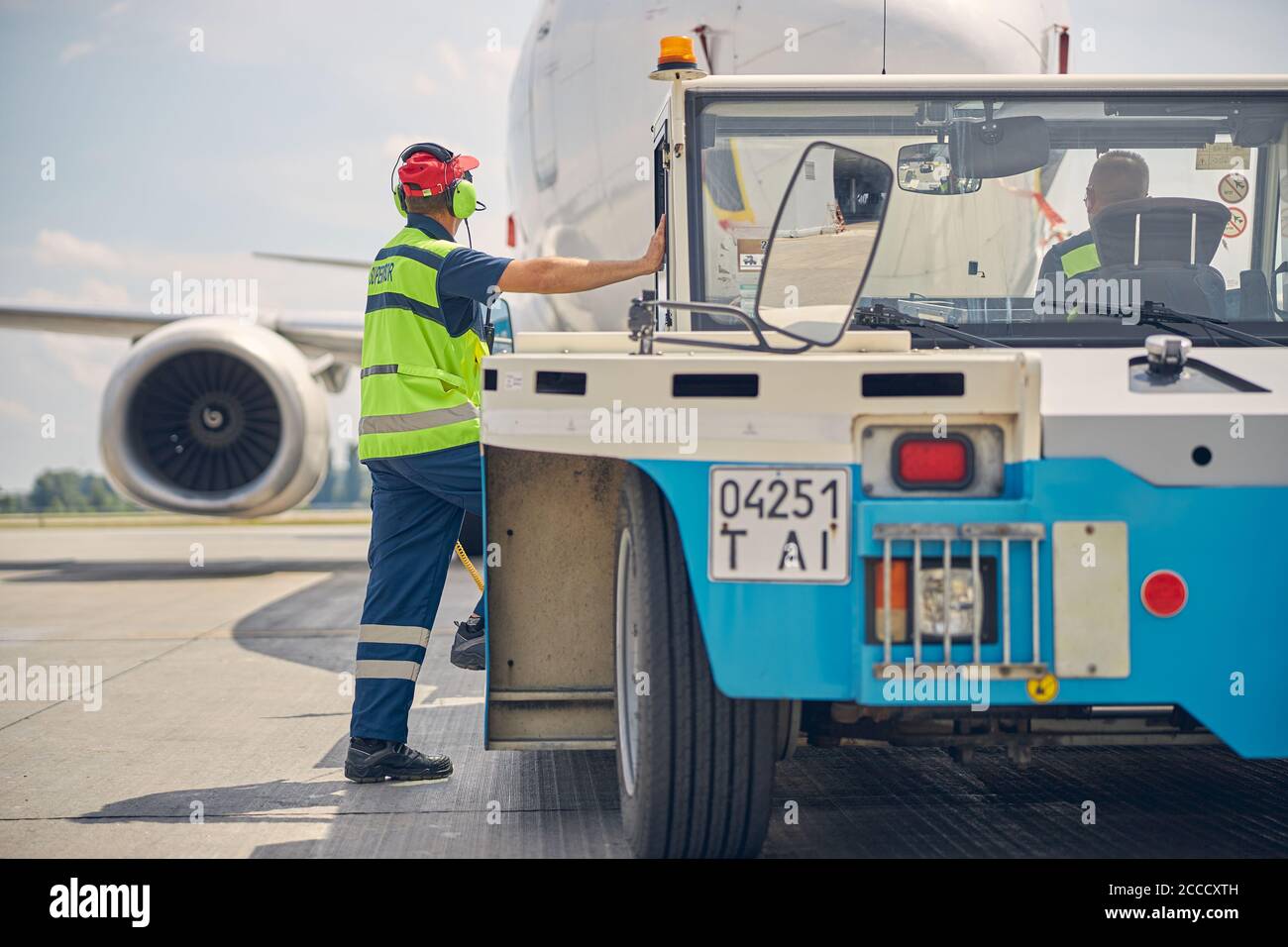 Tug driver hi-res stock photography and images - Alamy