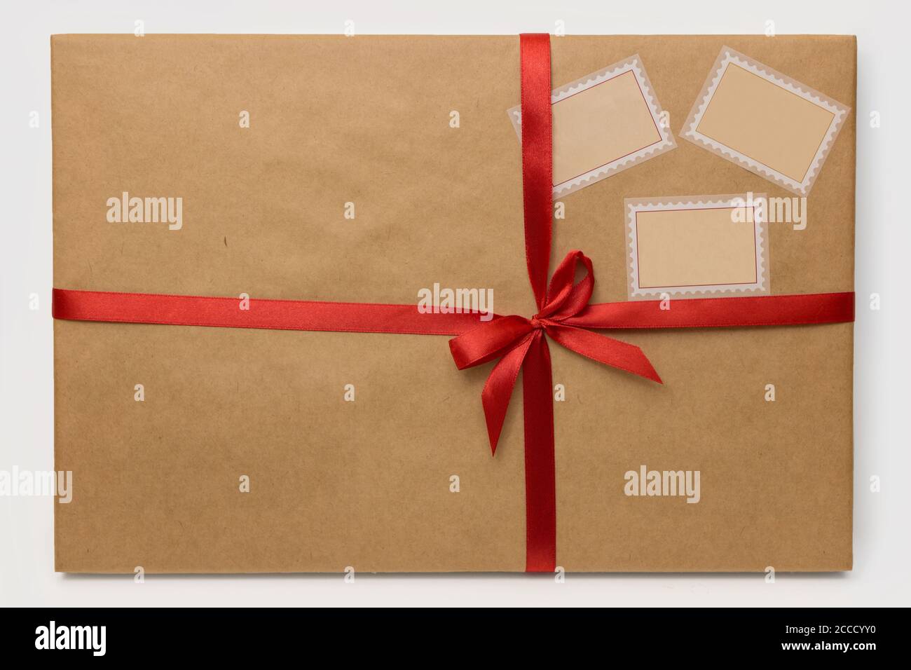 Brown paper package stamps hi-res stock photography and images - Alamy