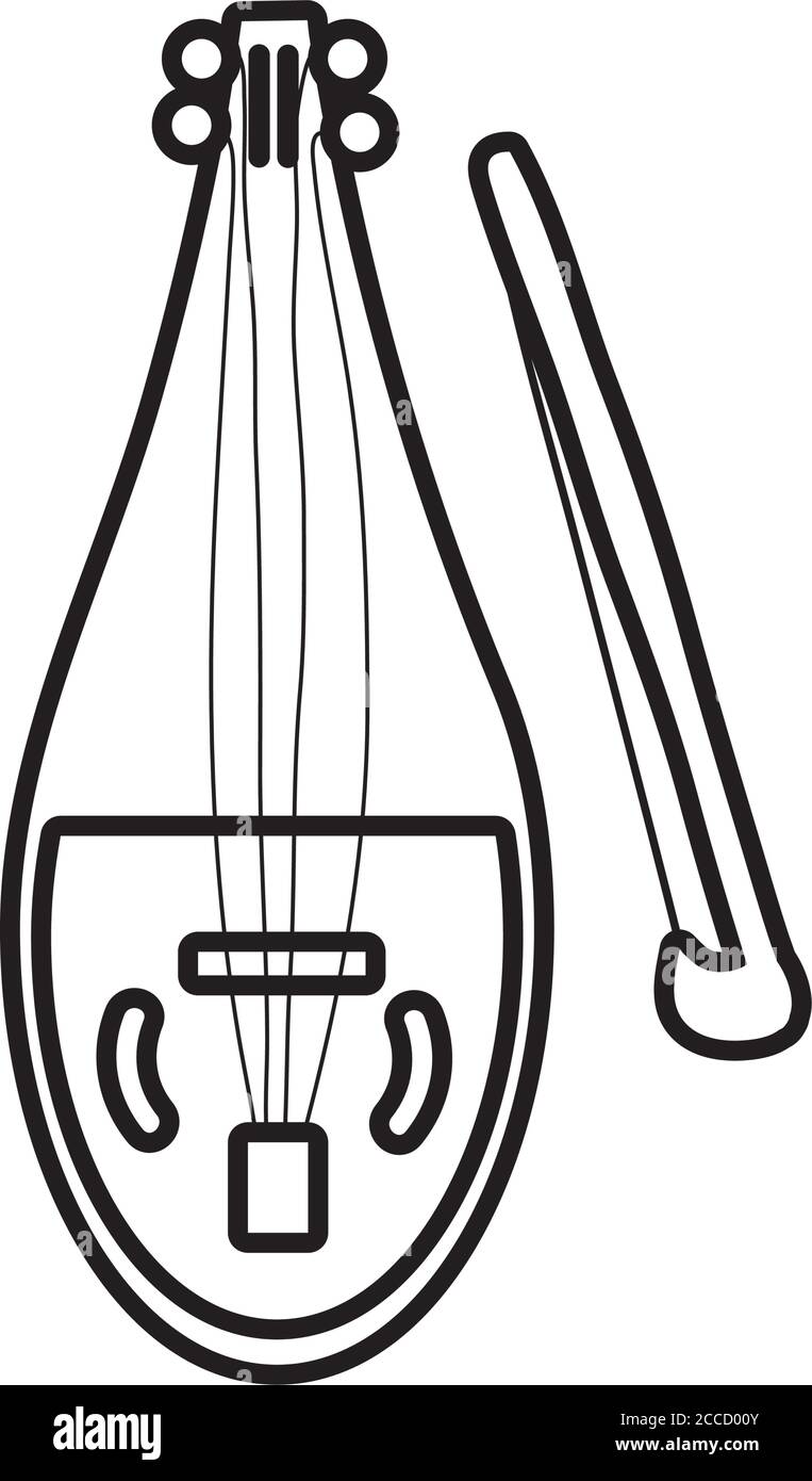 String Instruments Drawing