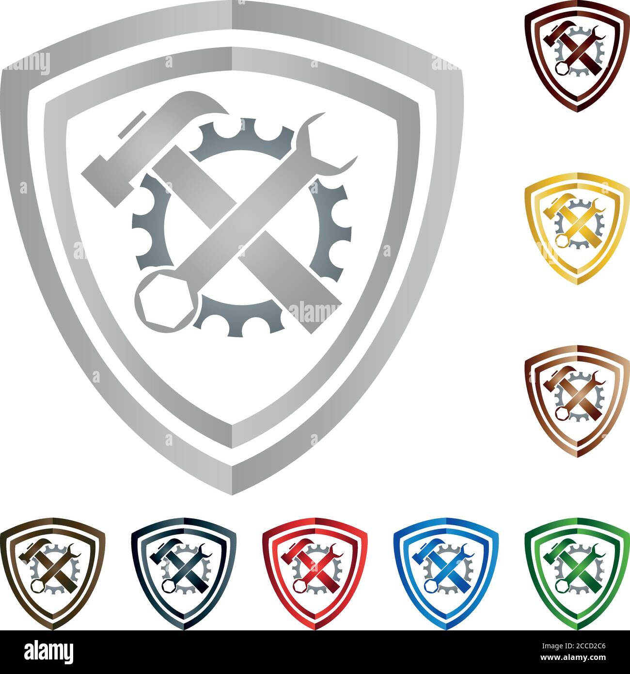 Tools, locksmith, mechanic, logo Stock Vector Image & Art - Alamy