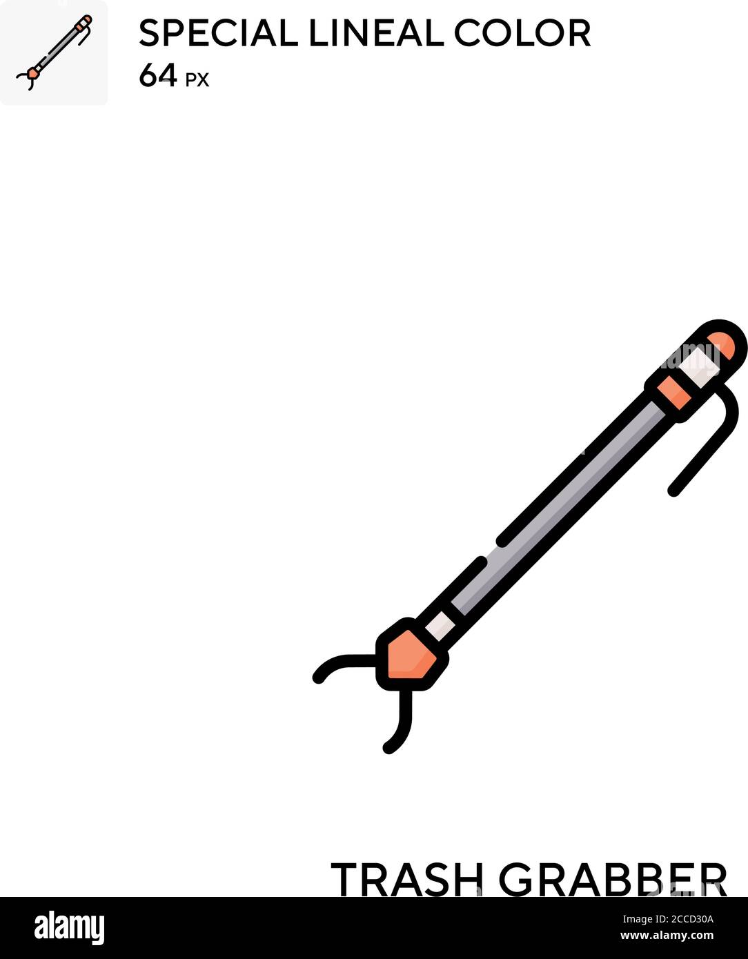 Grabber waste Stock Vector Images - Alamy