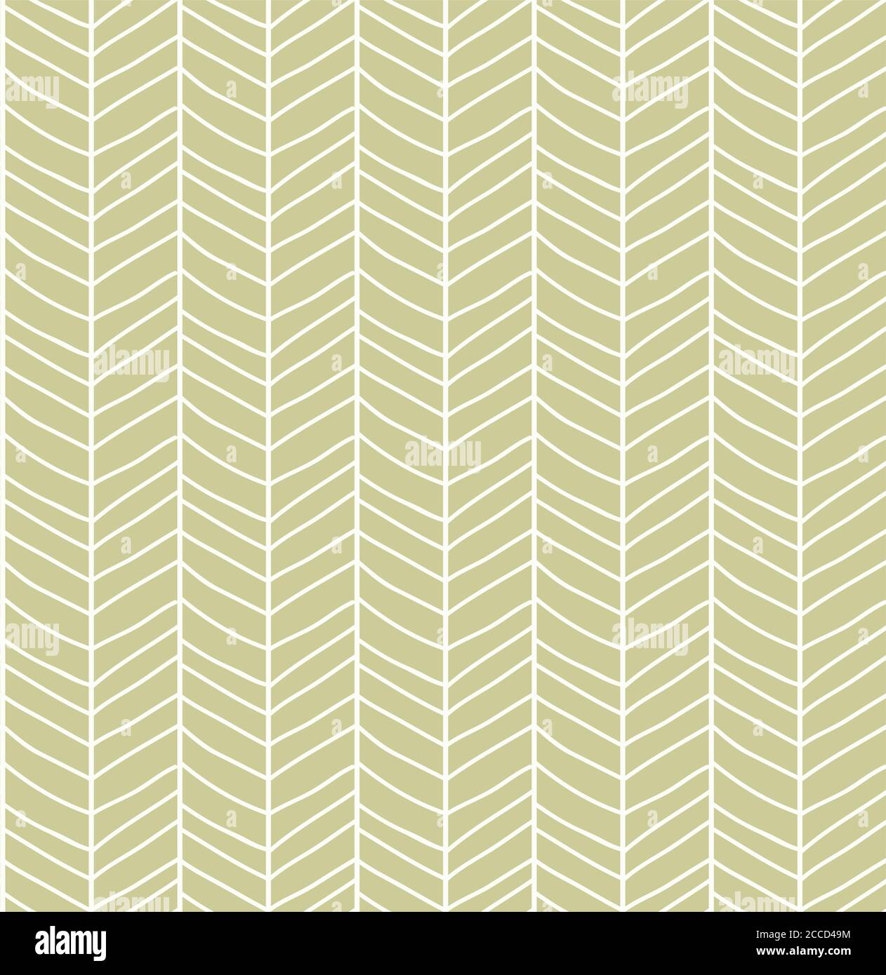 Seamless pattern with hand drawn chevron line grid, vector illustration ...