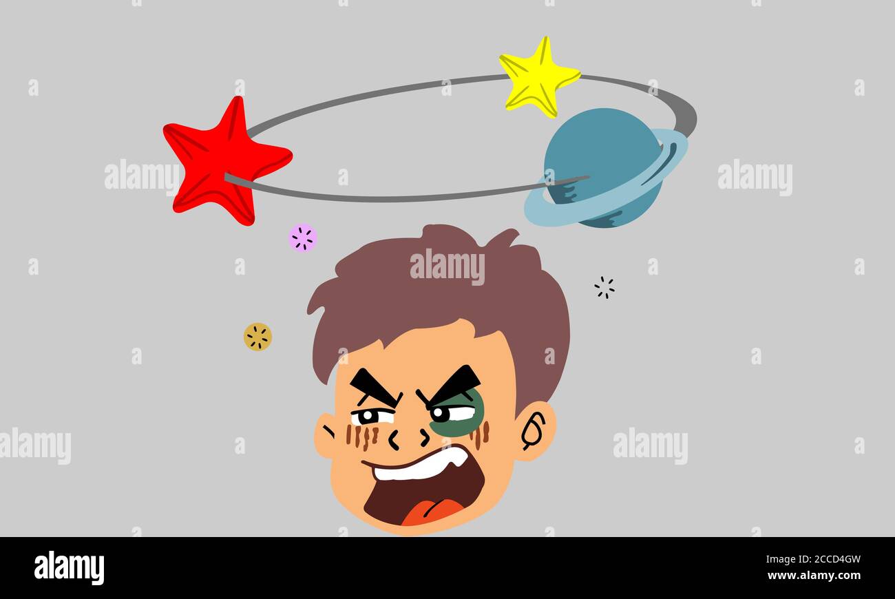 Stars Around Head