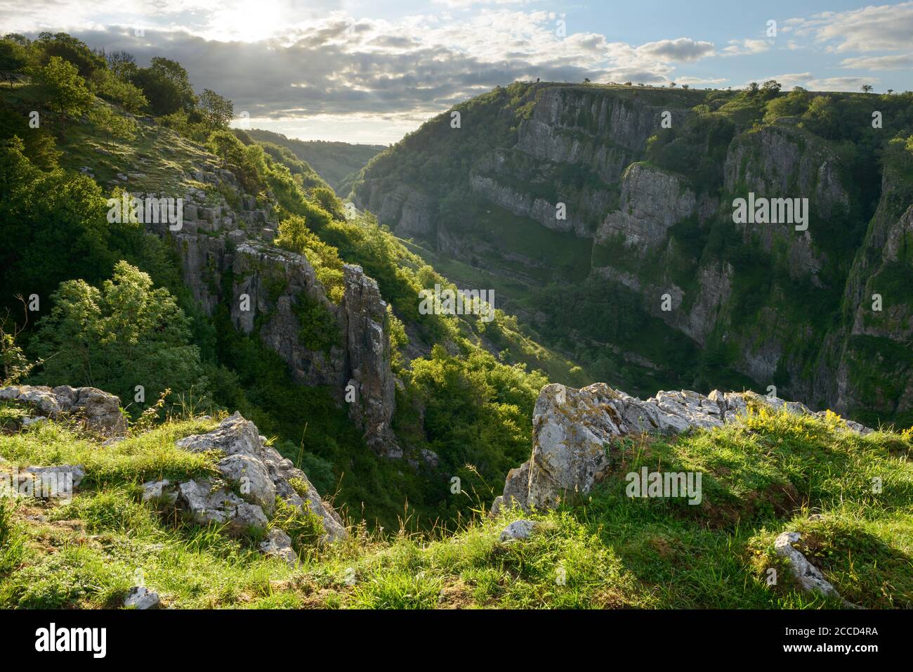 Landscape Of Cheddar Gorge High Resolution Stock Photography and Images ...