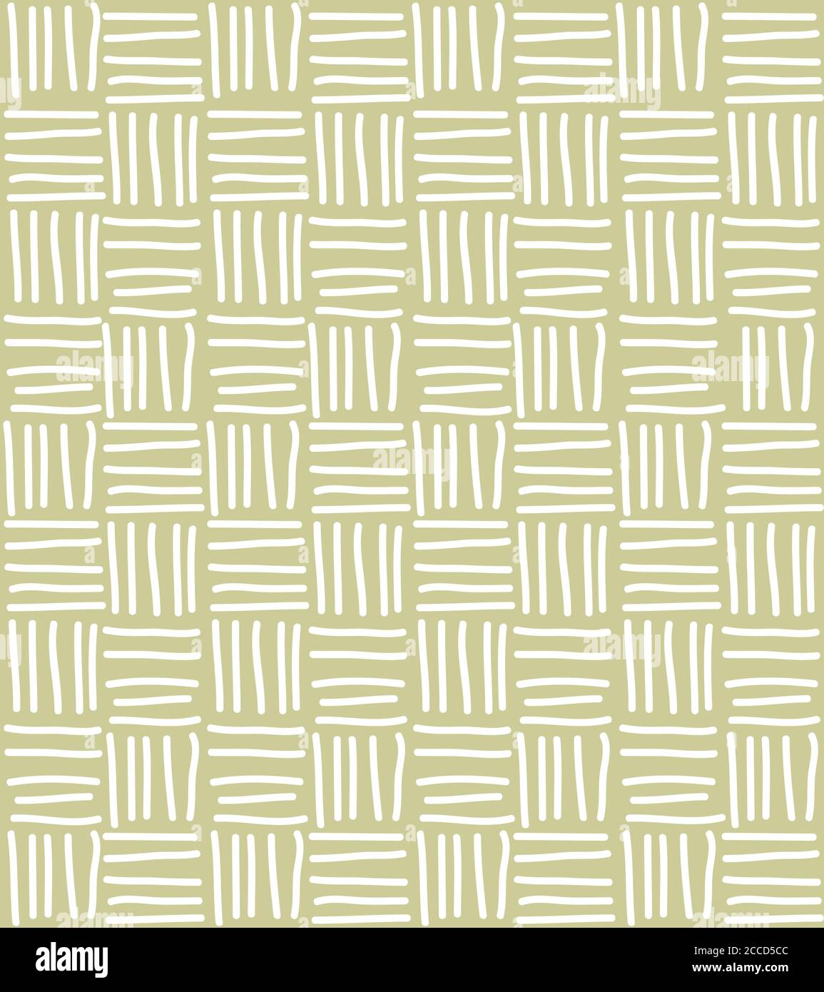 Seamless pattern with hand drawn chevron line grid, vector illustration ...