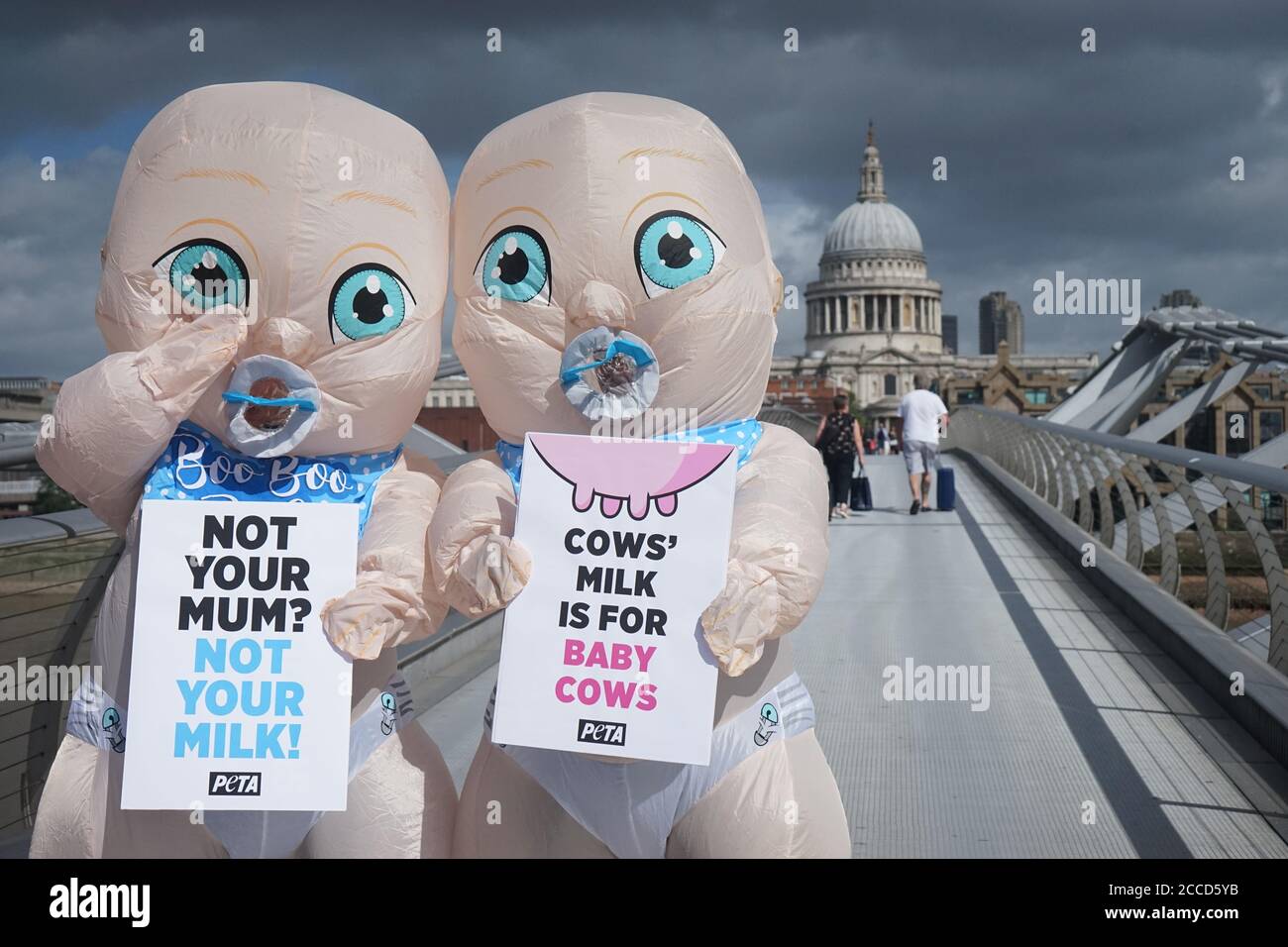 London, UK. 21st Aug, 2020. Giant Babies Cry Not Your Mum? Not Your ...