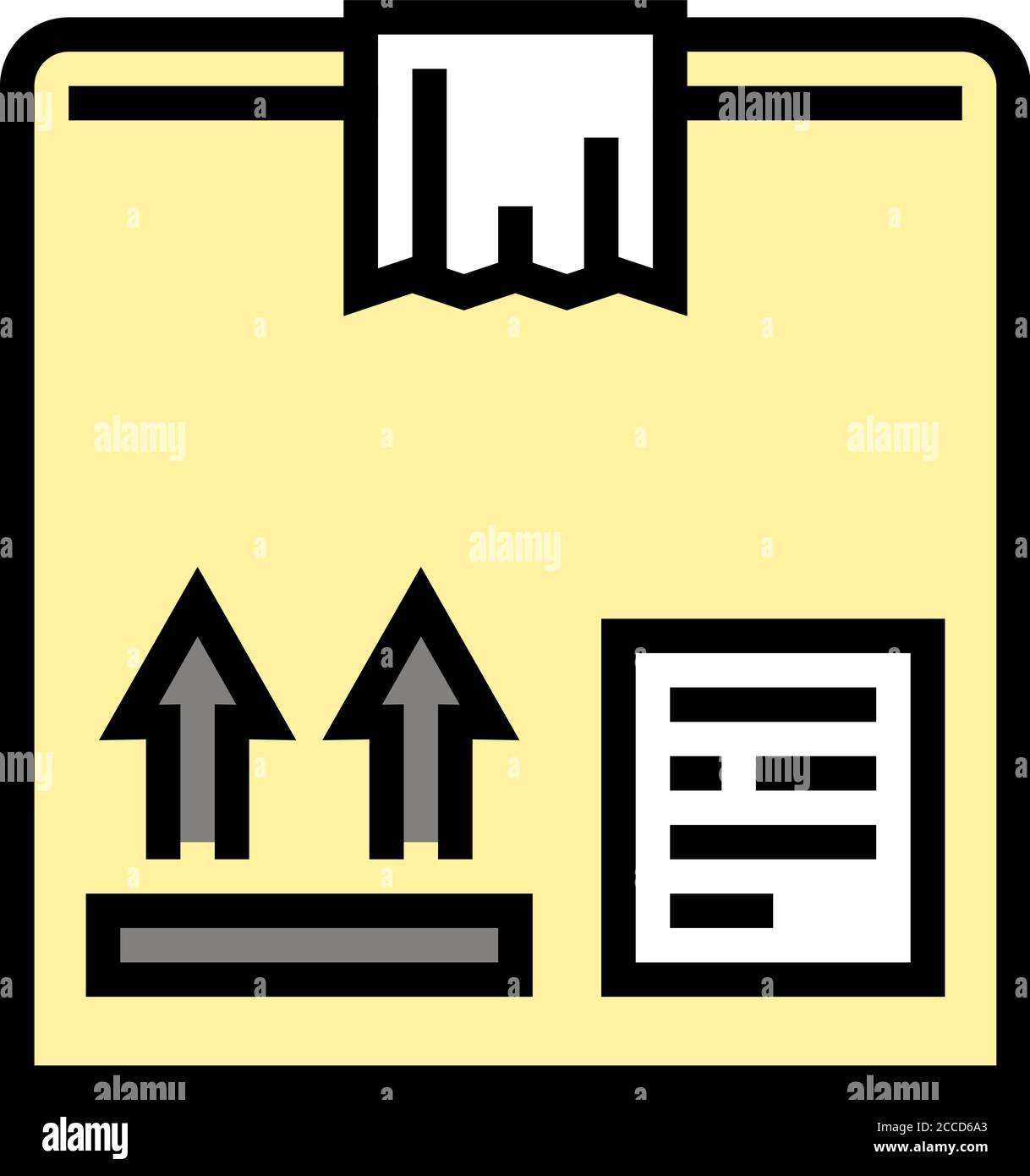 box delivery color icon vector illustration Stock Vector Image & Art ...