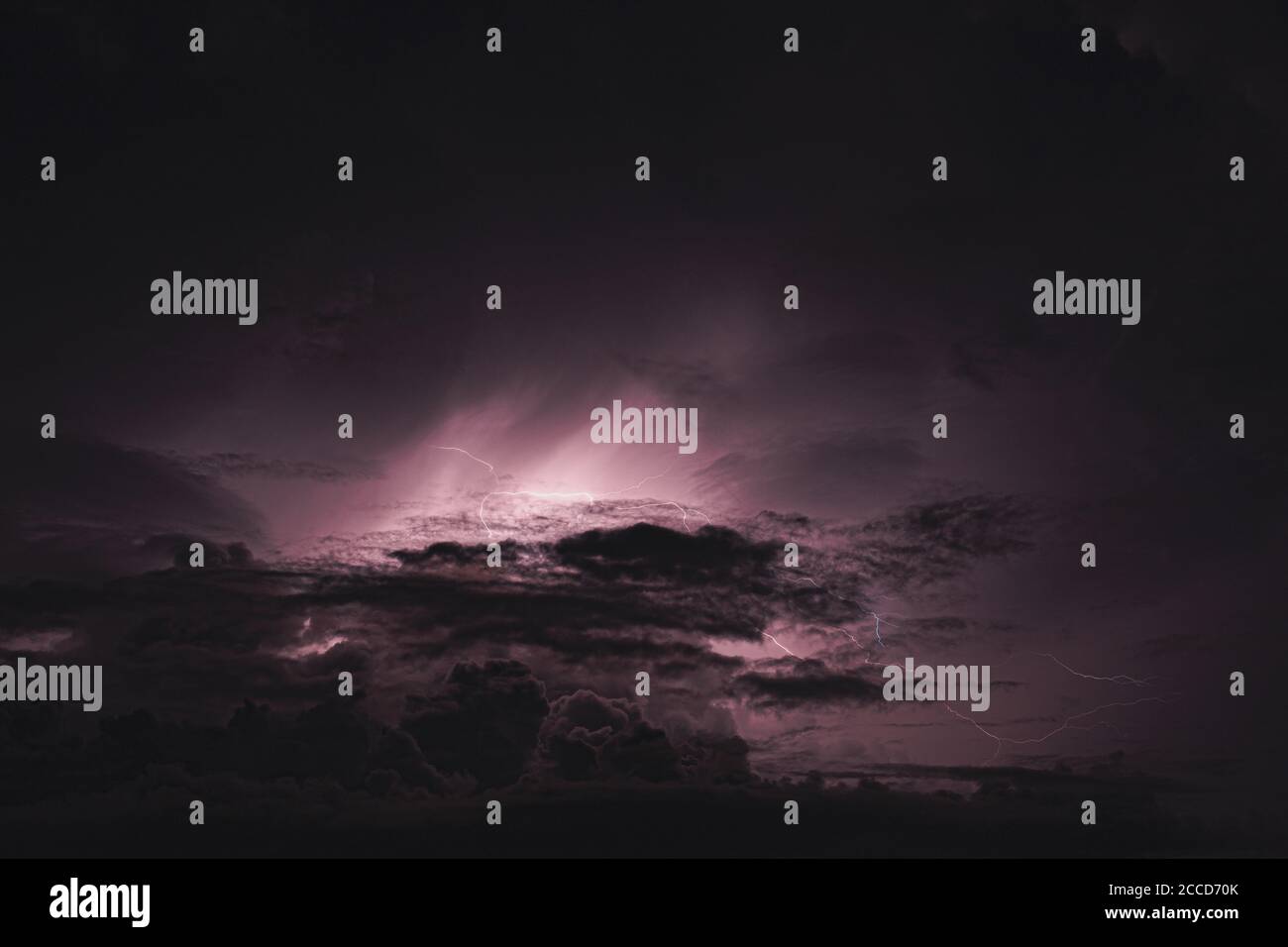 Lightning Storm in Maldives Stock Photo - Alamy
