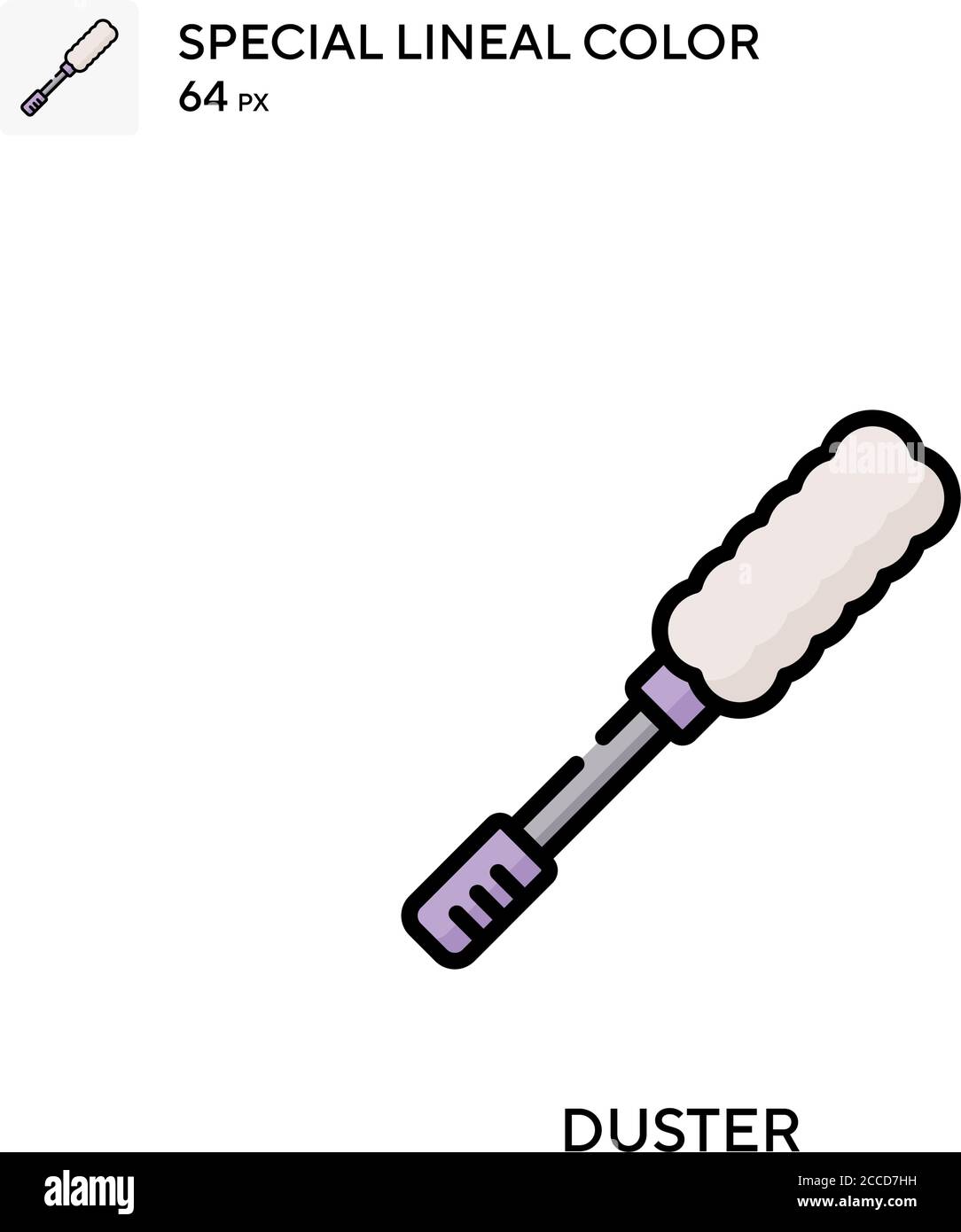 Duster Special lineal color icon. Illustration symbol design template ...