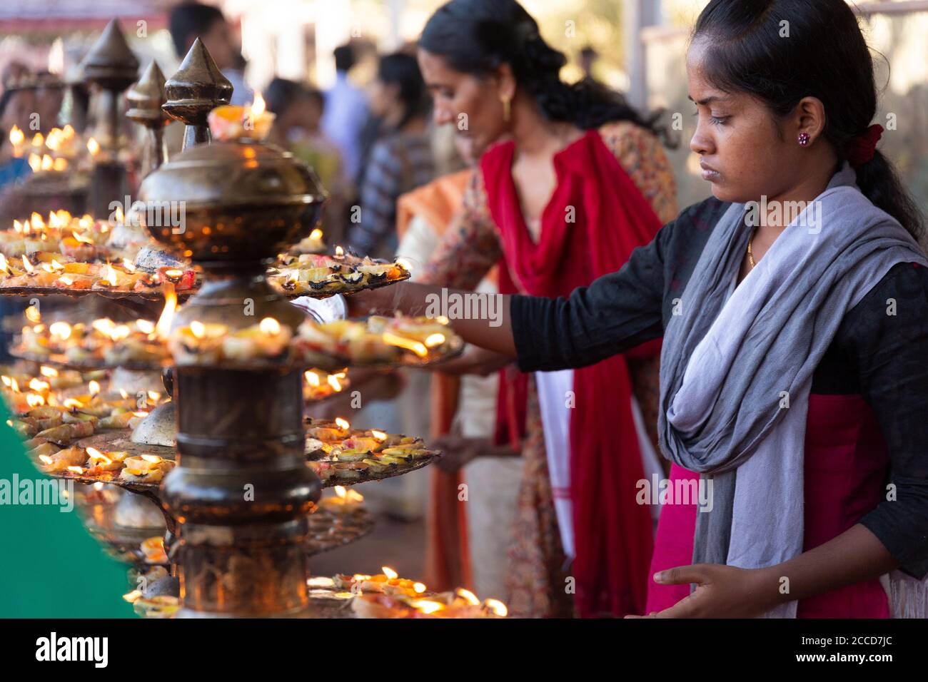 Attukal temple hi-res stock photography and images - Alamy