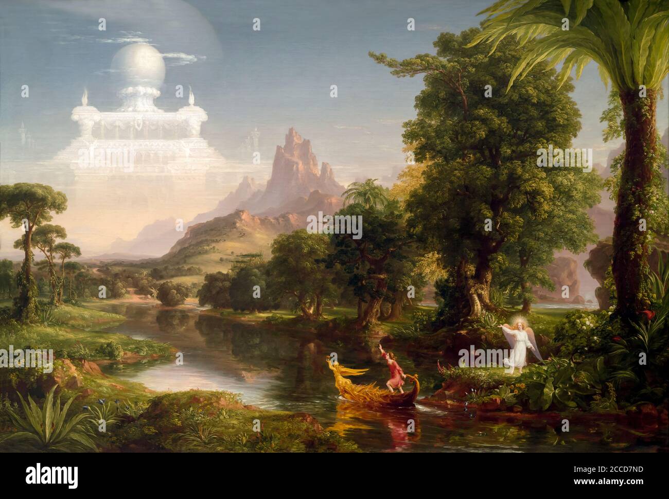 The Voyage of Life: Youth, Thomas Cole, 1842, National Gallery of Art ...