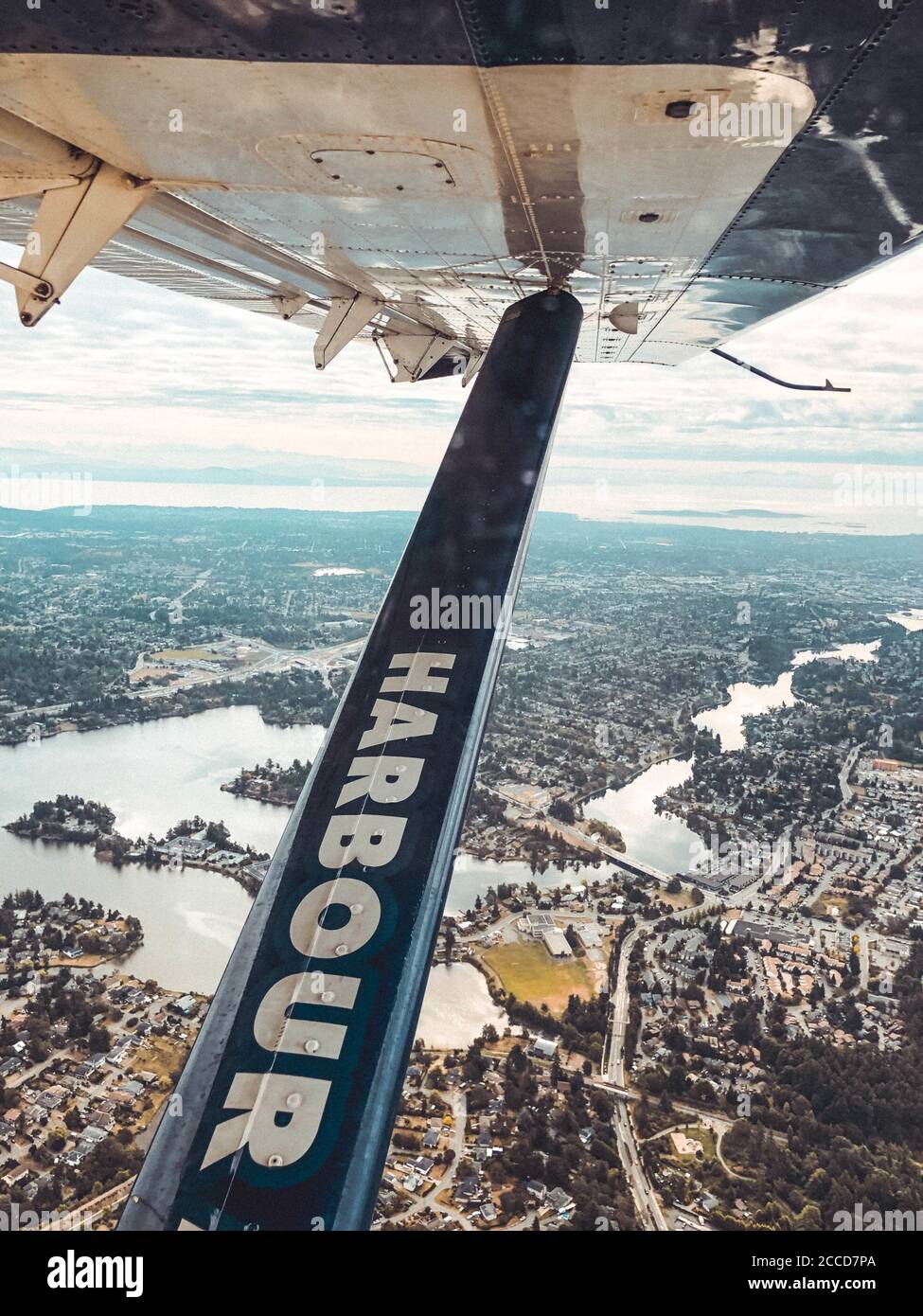 View out of plane window Stock Photo - Alamy