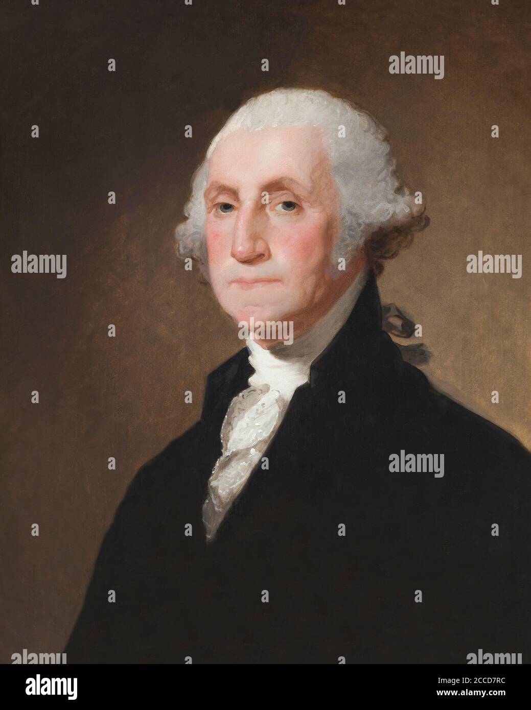 George Washington, Gilbert Stuart, circa 1821, National Gallery of Art ...