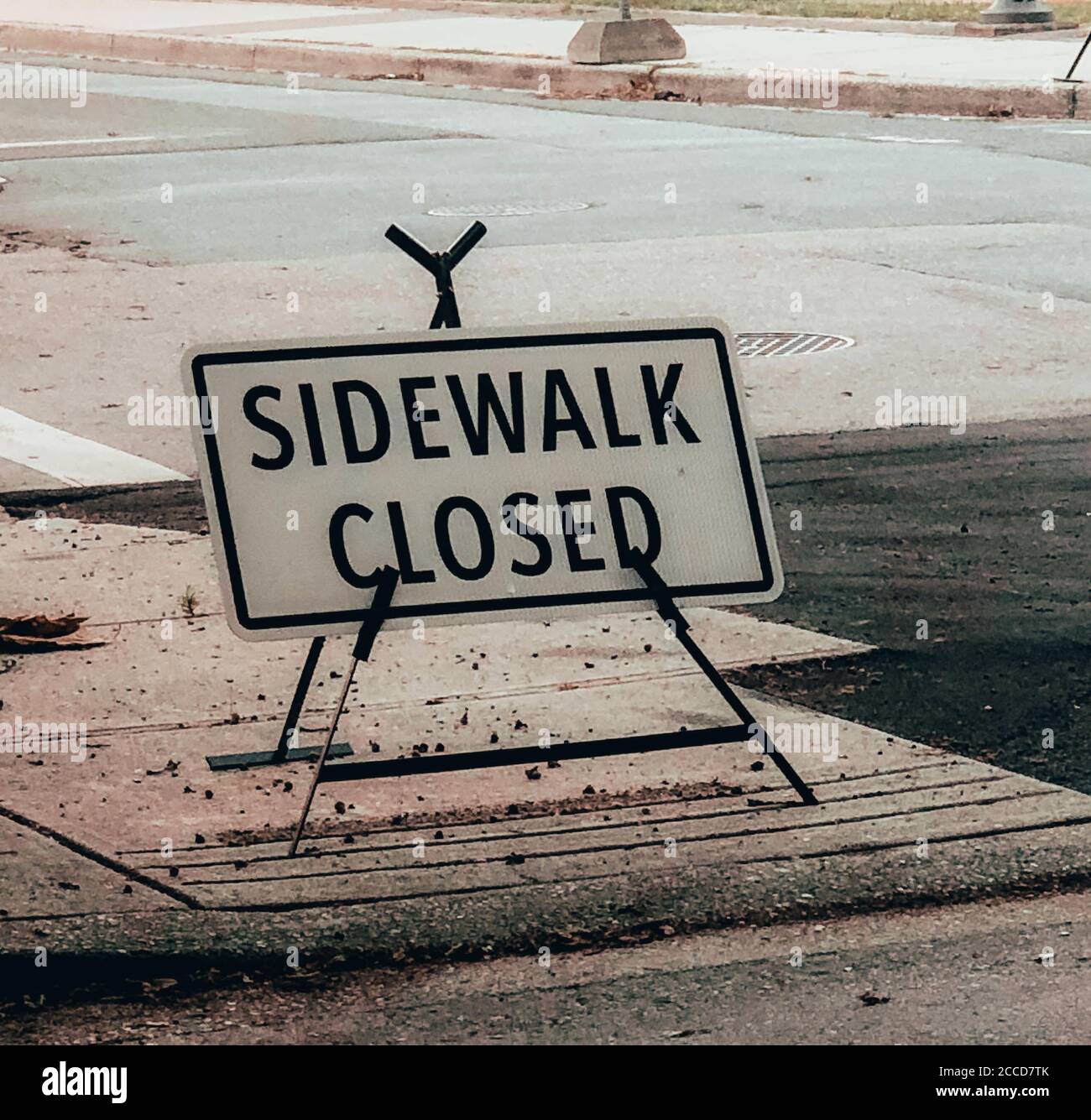 No driving sidewalk road sign hi-res stock photography and images - Alamy