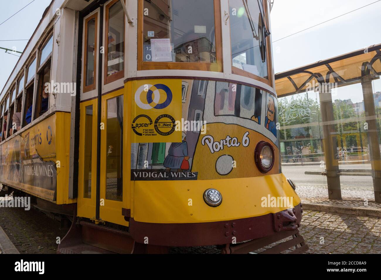 Tram 12 lisbon portugal europe hi-res stock photography and images - Alamy
