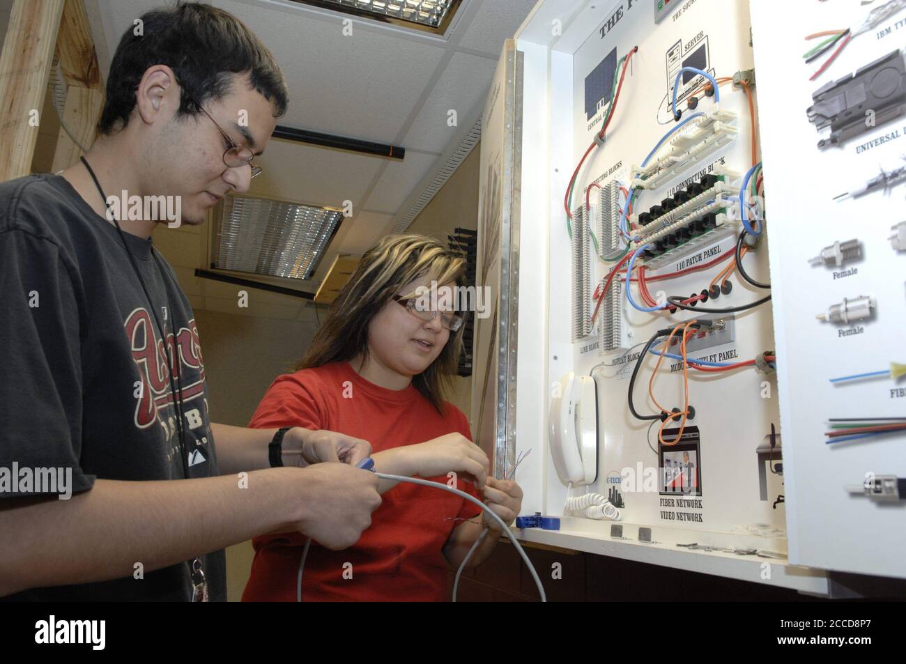 Wiring techniques hi-res stock photography and images - Alamy