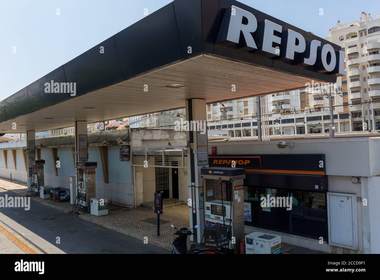 Repsol petrol station hi-res stock photography and images - Alamy