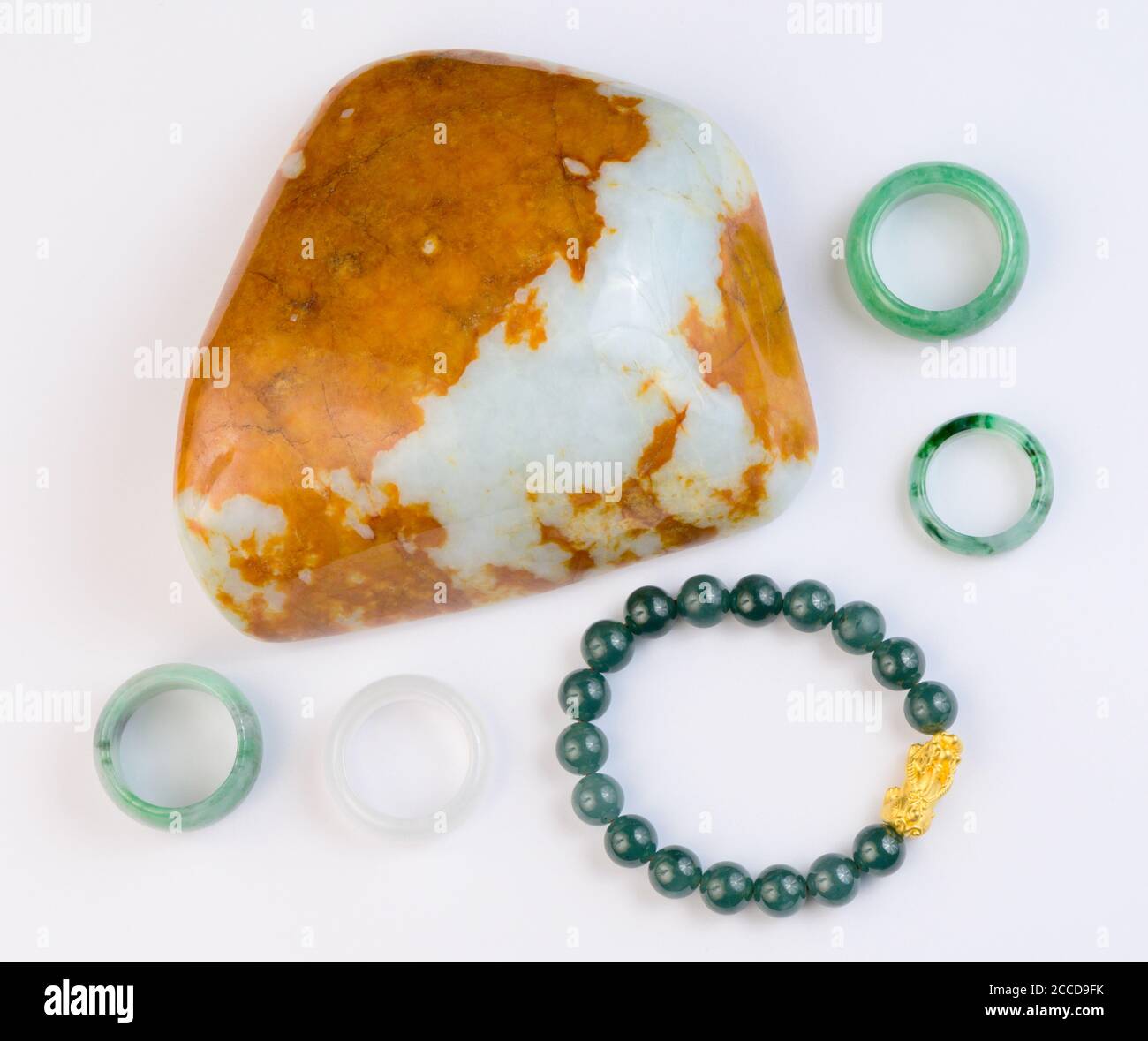 Raw Jade Veins