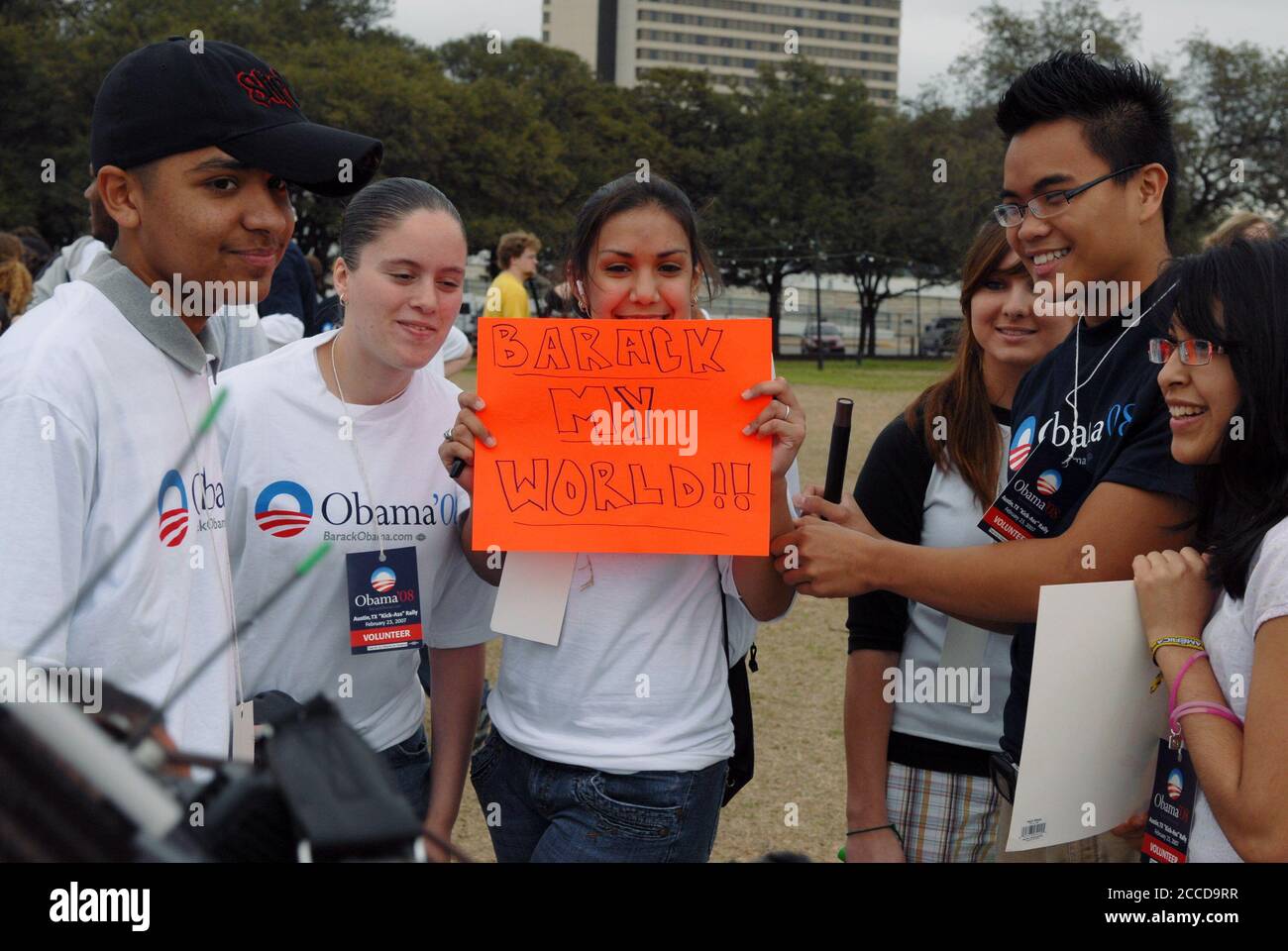 Political rally signs hi-res stock photography and images - Alamy
