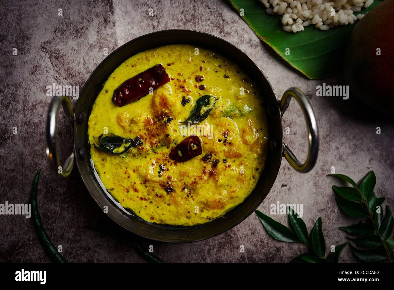 Ripe Mango curry / Mambazha Pulissery - Kerala Yogurt based mango curry ...