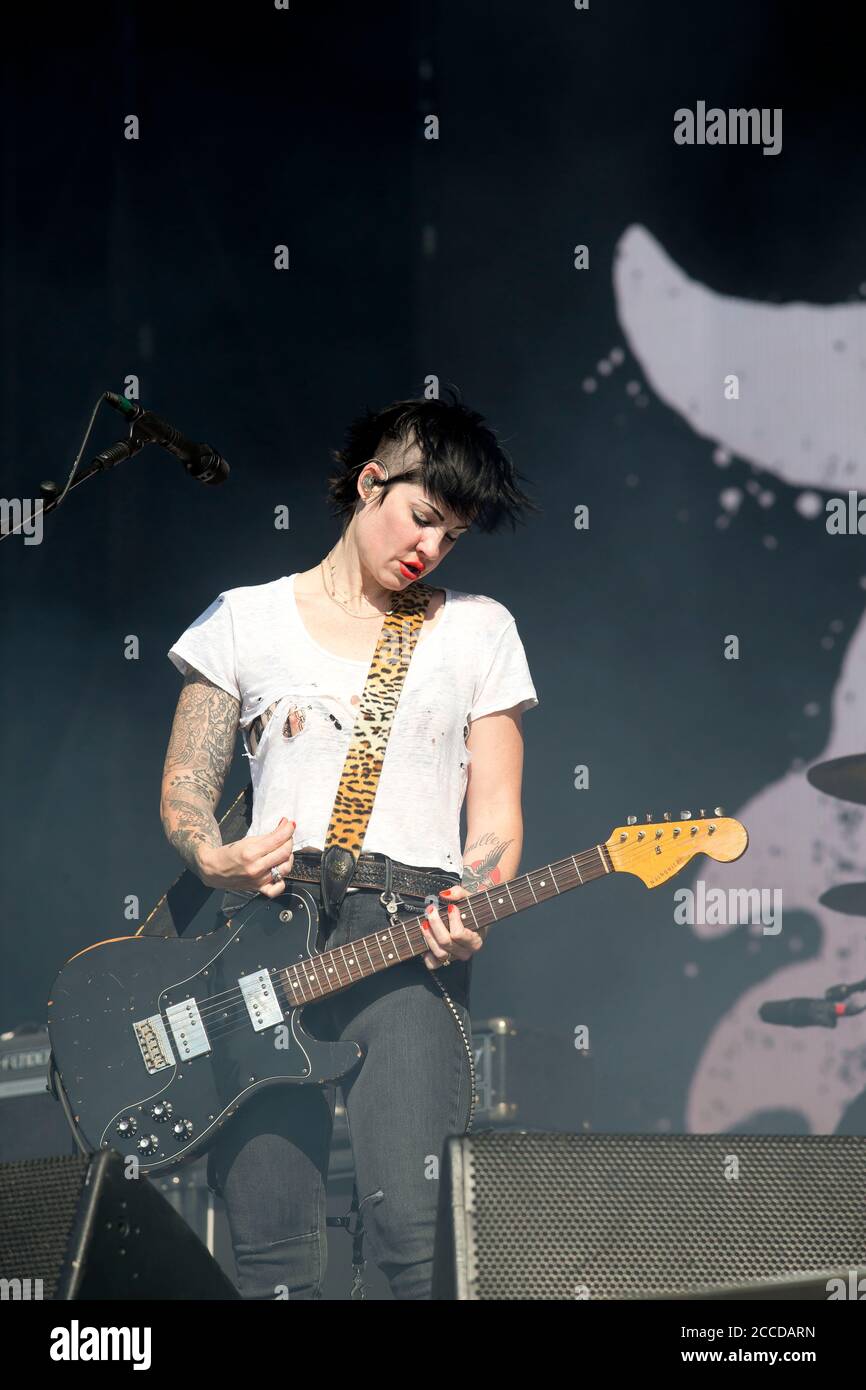 25.8.2019 Richfield Avenue Reading Berkshire UK The Distillers perform ...