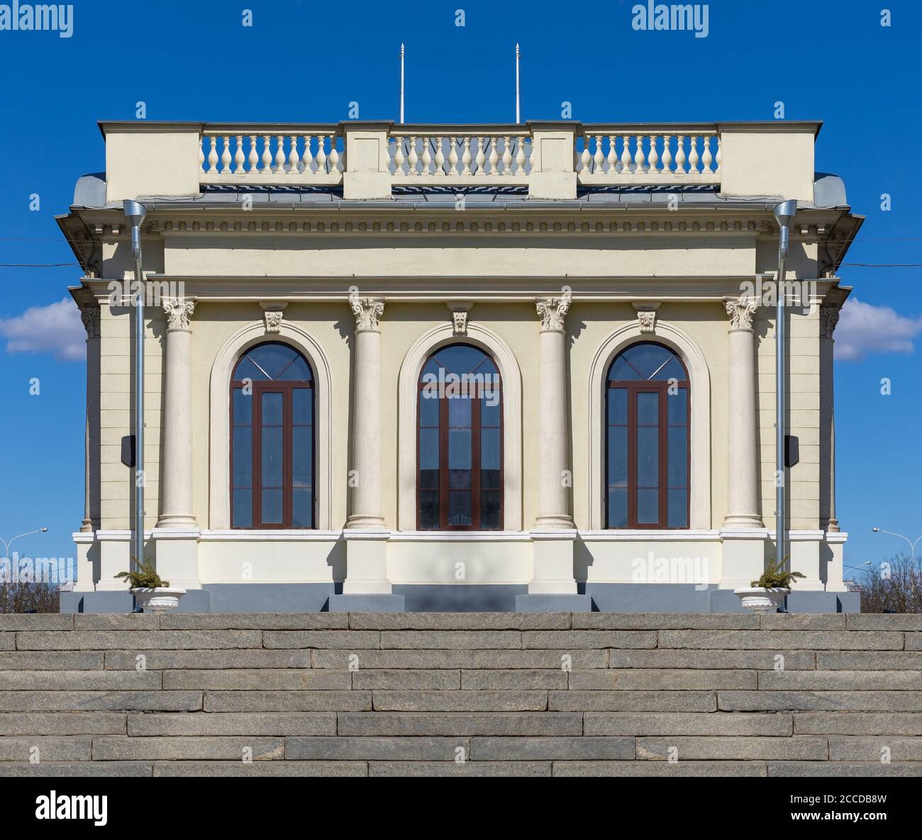 Elements of architecture of buildings, windows texture, arches, frames ...