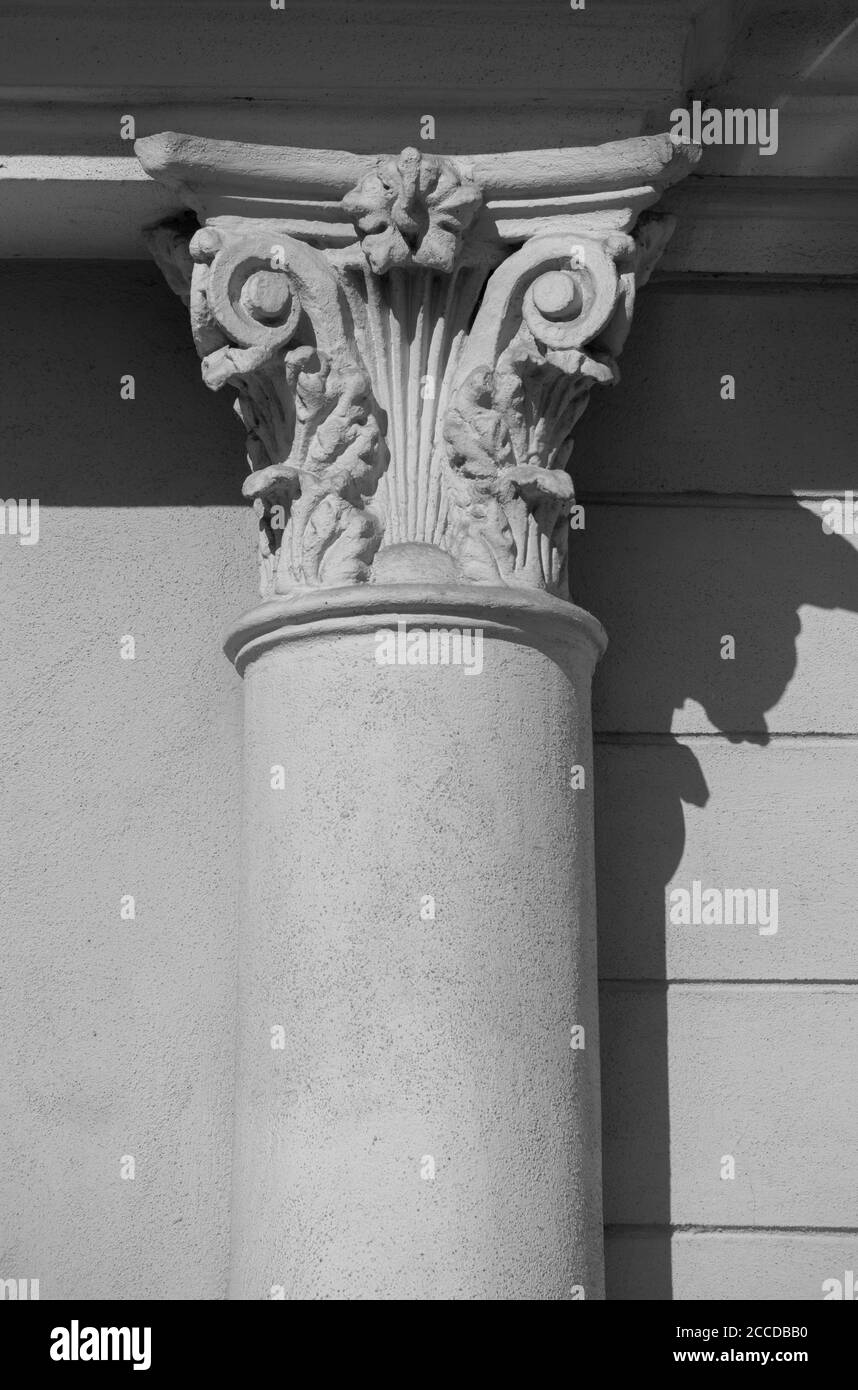 Semi columns Black and White Stock Photos & Images - Alamy