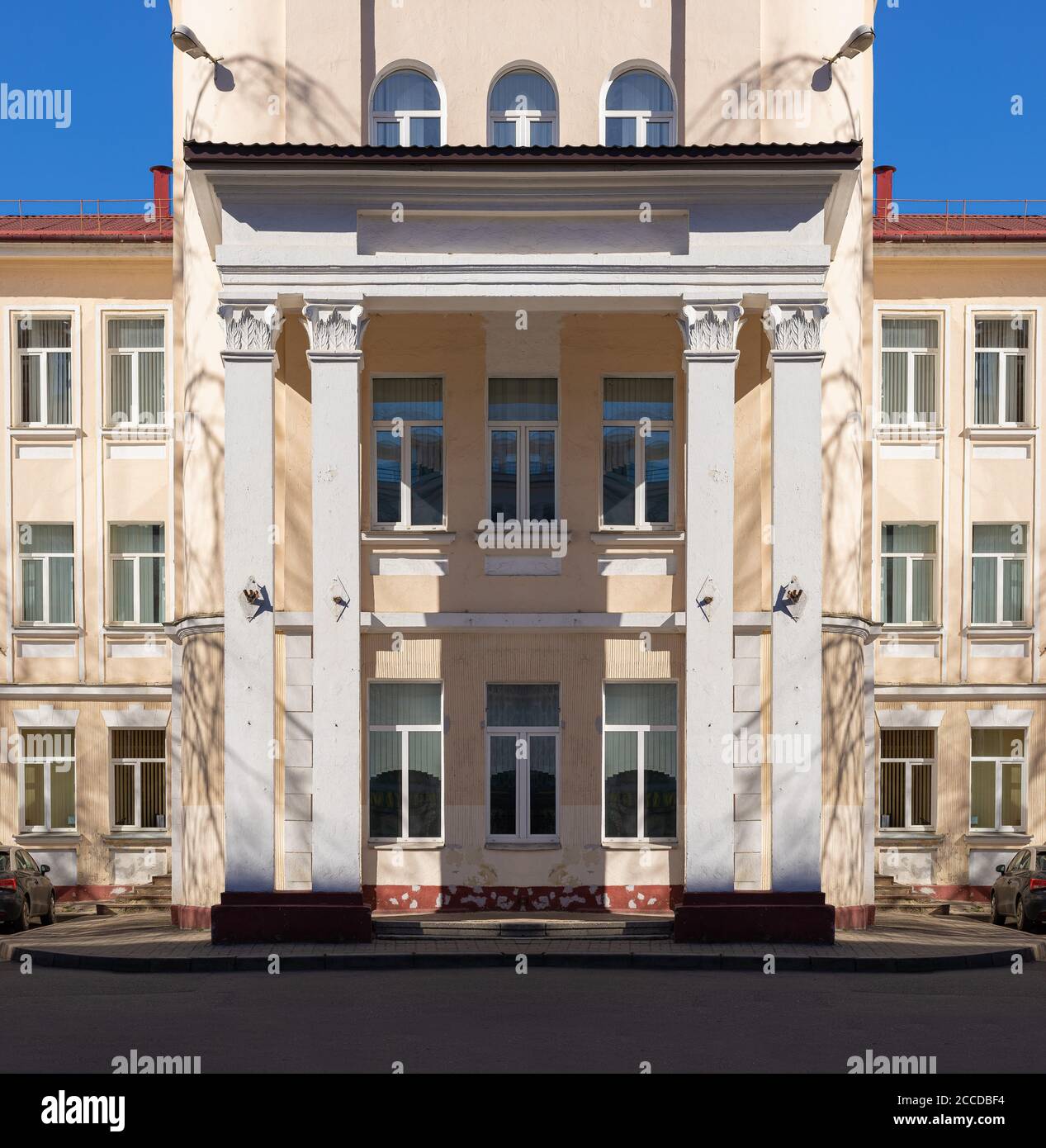 Elements of architecture of buildings, windows texture, arches, frames ...