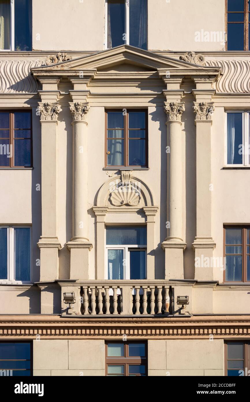 Elements of architecture of buildings, windows texture, arches, frames ...