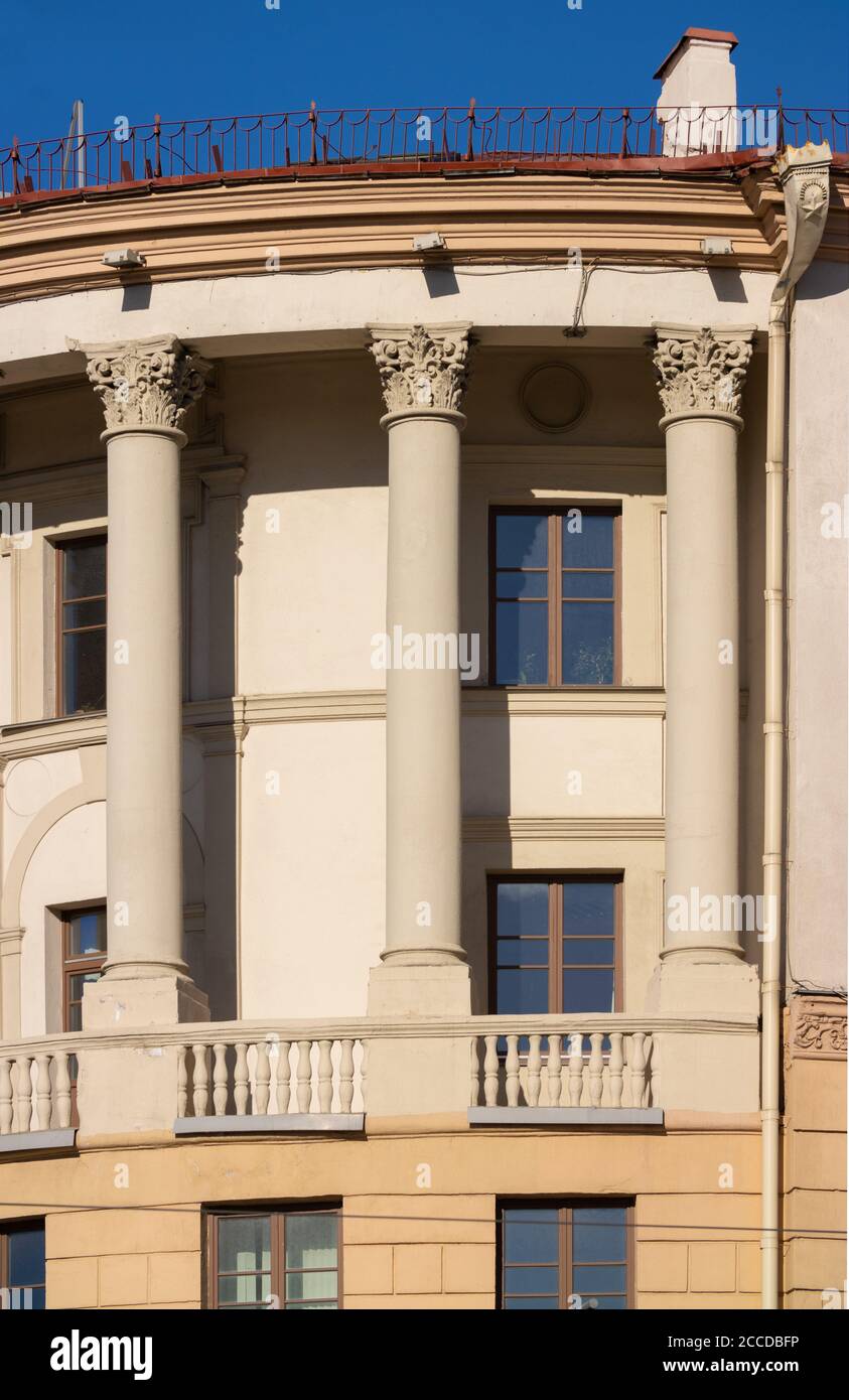 Elements of architecture of buildings, windows texture, arches, frames ...