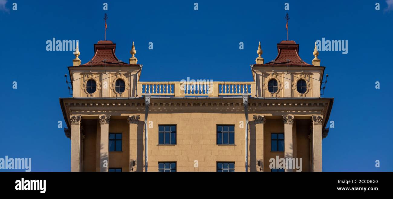 Elements of architecture of buildings, windows texture, arches, frames ...