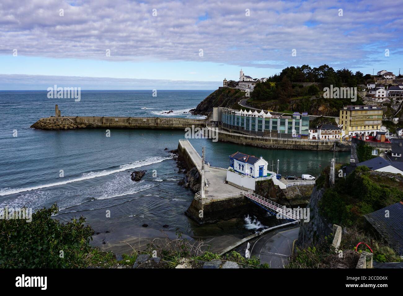 Luarca village hi-res stock photography and images - Alamy