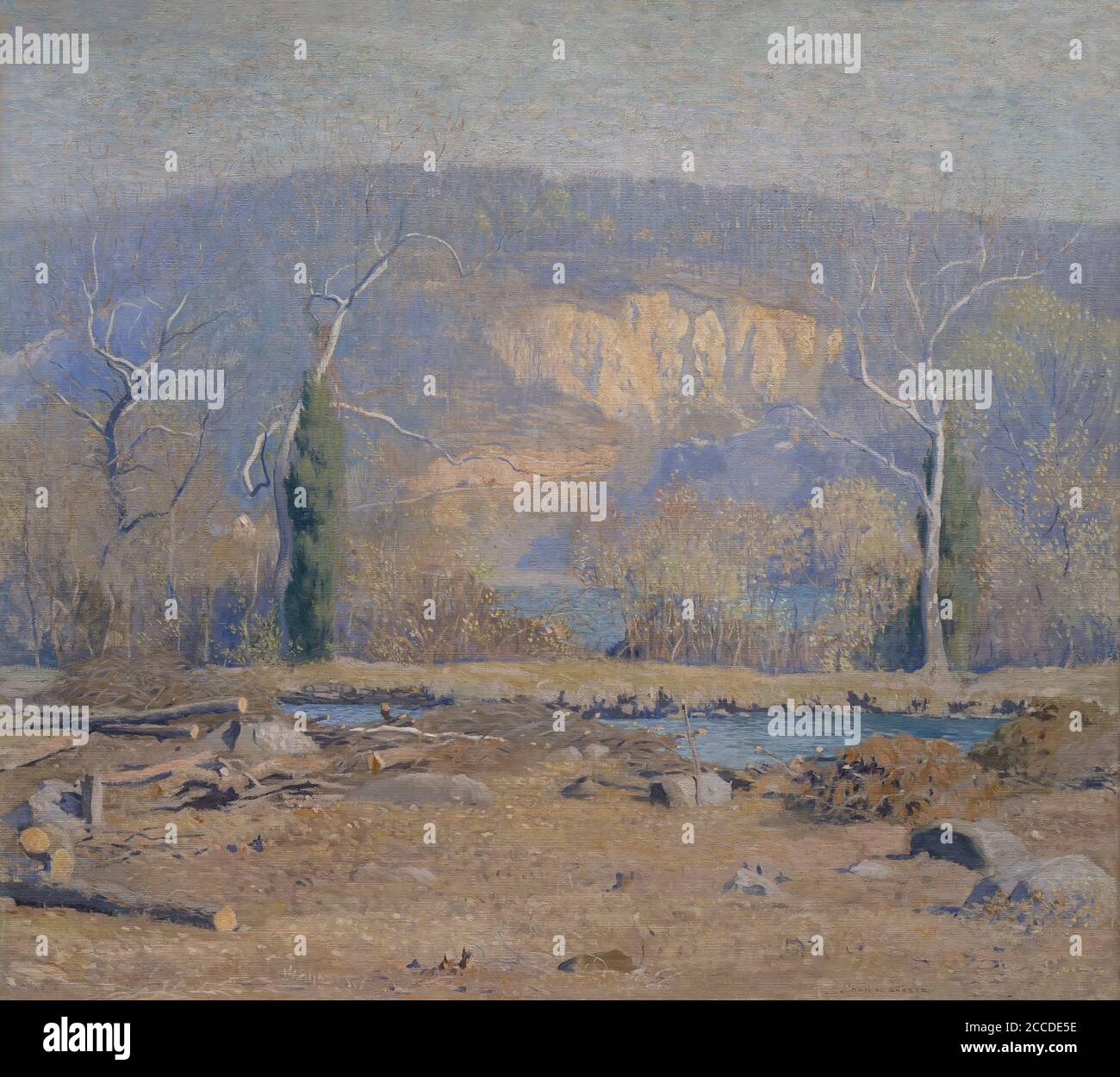 April Landscape, Daniel Garber, 1910, National Gallery of Art ...