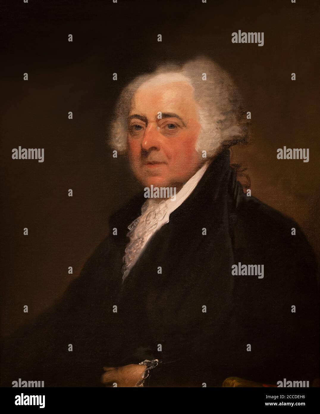 John Adams, Gilbert Stuart, circa 1800-1815, National Gallery of Art ...