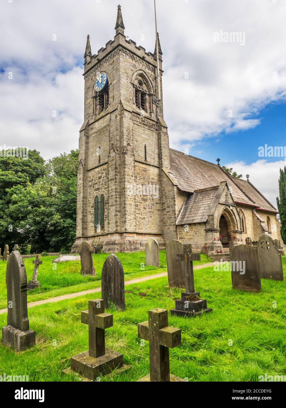 The Church of St Paul and St Margaret at Nidd near Harrogate North ...