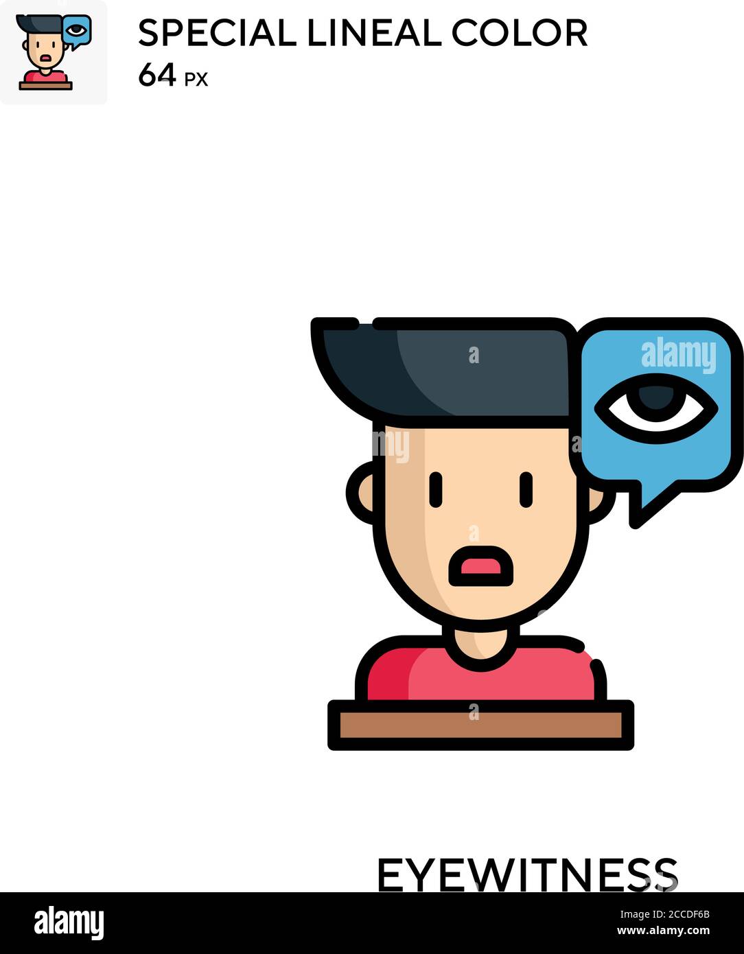 Female witness court Stock Vector Images - Alamy