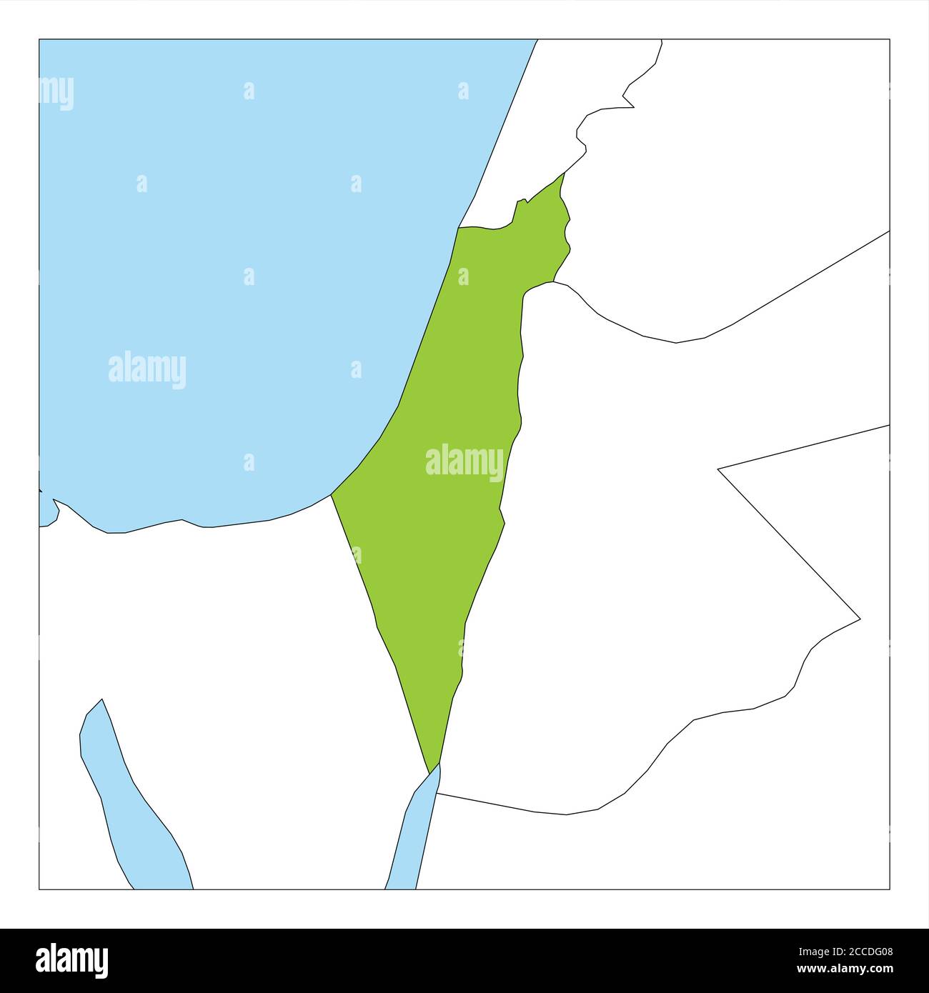 Israel neighbour Stock Vector Images - Alamy
