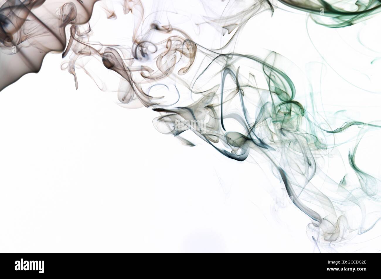 brown light smoke shape background isolated on white backdrop ...