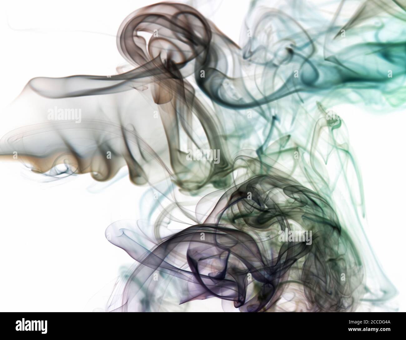 Abstract Smoke Drawing