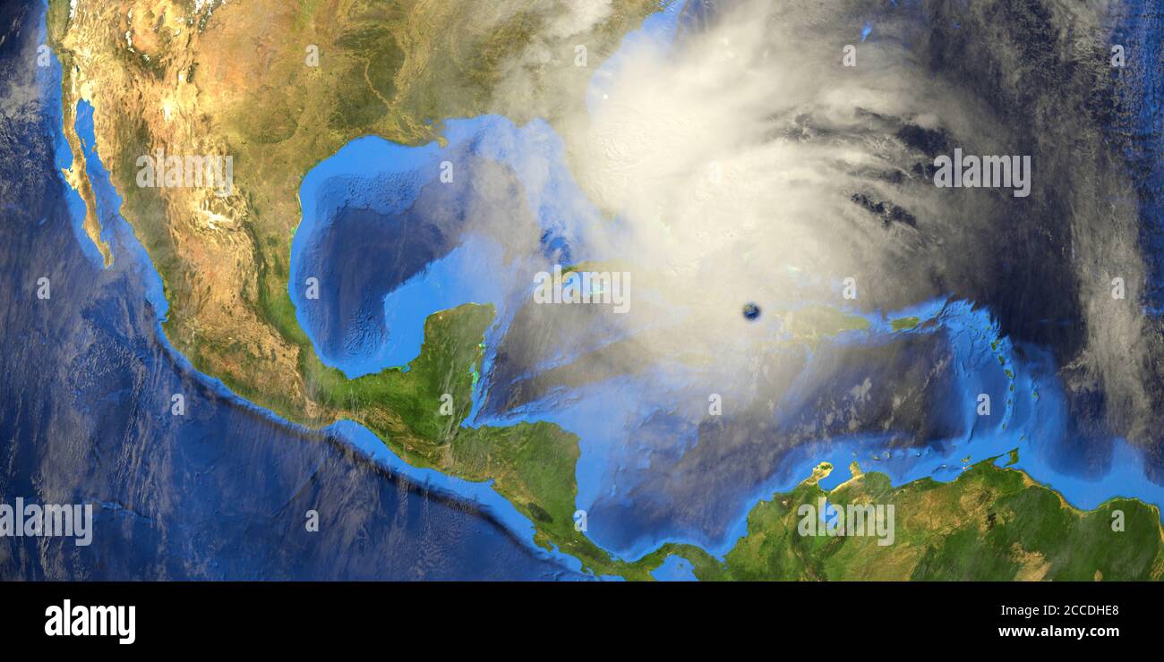 Hurricane laura map hi-res stock photography and images - Alamy