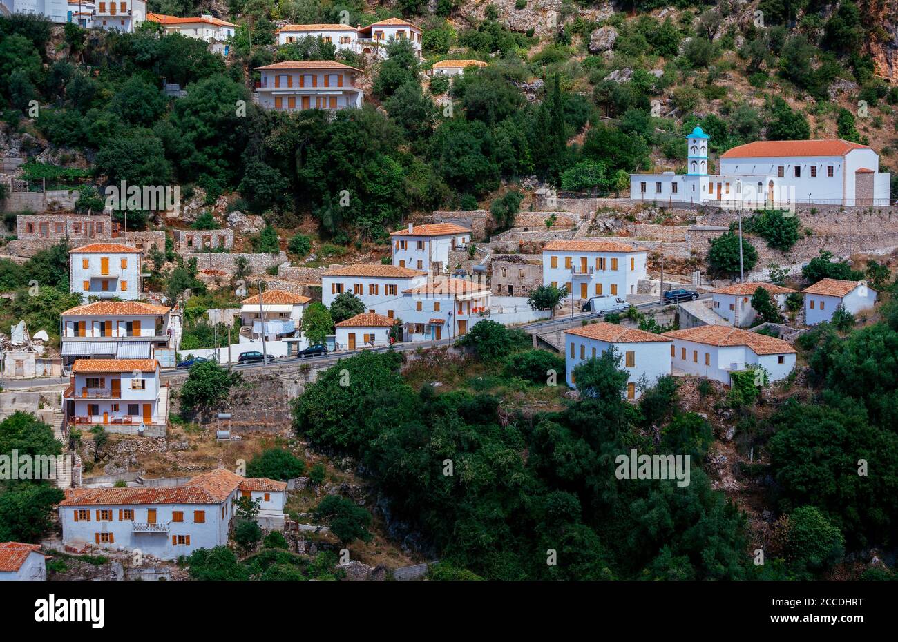 Village of vuno albania hi-res stock photography and images - Alamy