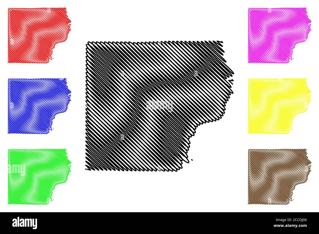 Map of lawrenceville hi-res stock photography and images - Alamy