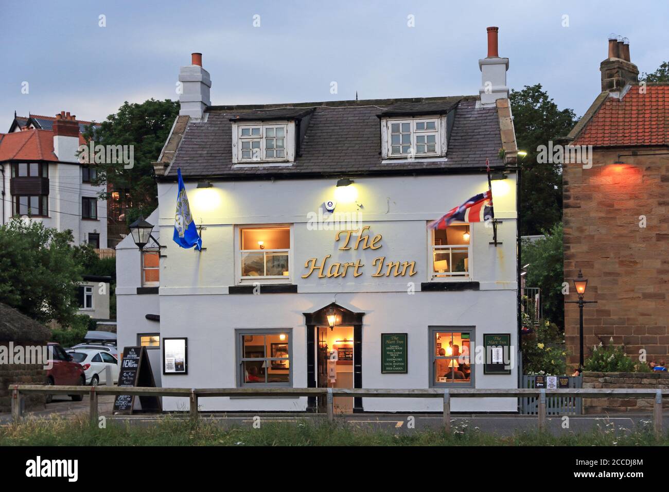 The hart inn sandsend hi-res stock photography and images - Alamy