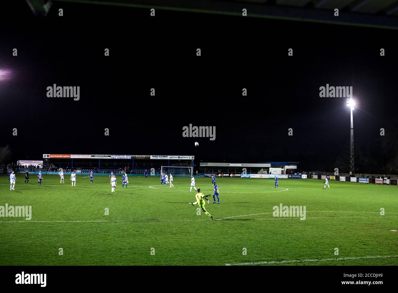 25/02/2020 Wealdstone vs Chelmsford City 0-1. Grosvenor Vale Stadium ...