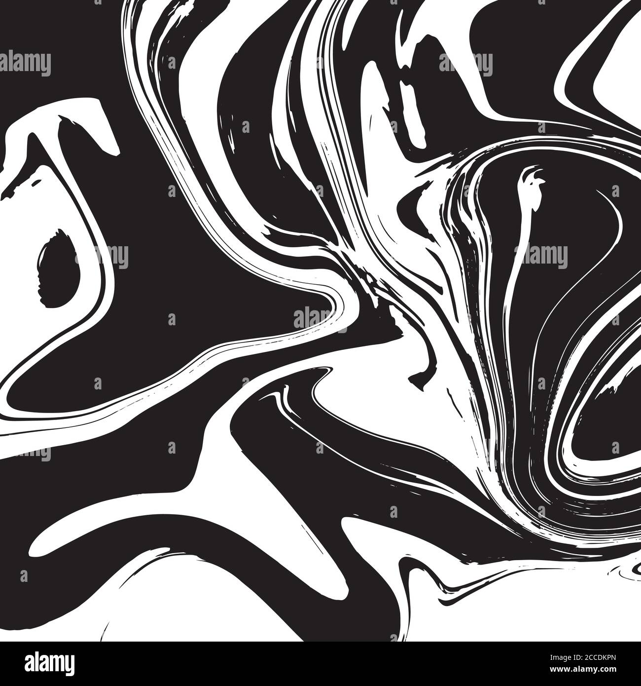 Liquid marble texture design, colorful marbling surface, black and ...