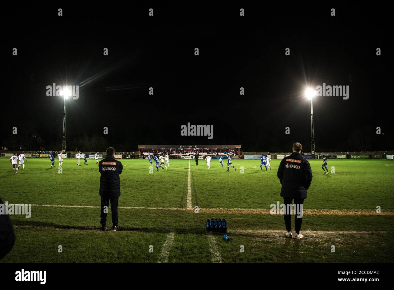 25/02/2020 Wealdstone vs Chelmsford City 0-1. Grosvenor Vale Stadium ...