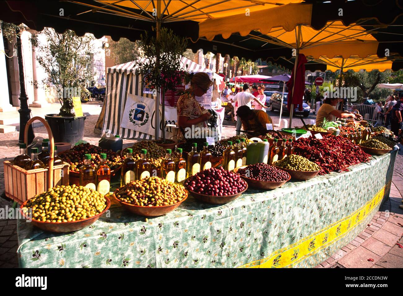 Olive events during the olive tree festival in Ollioules Stock Photo ...