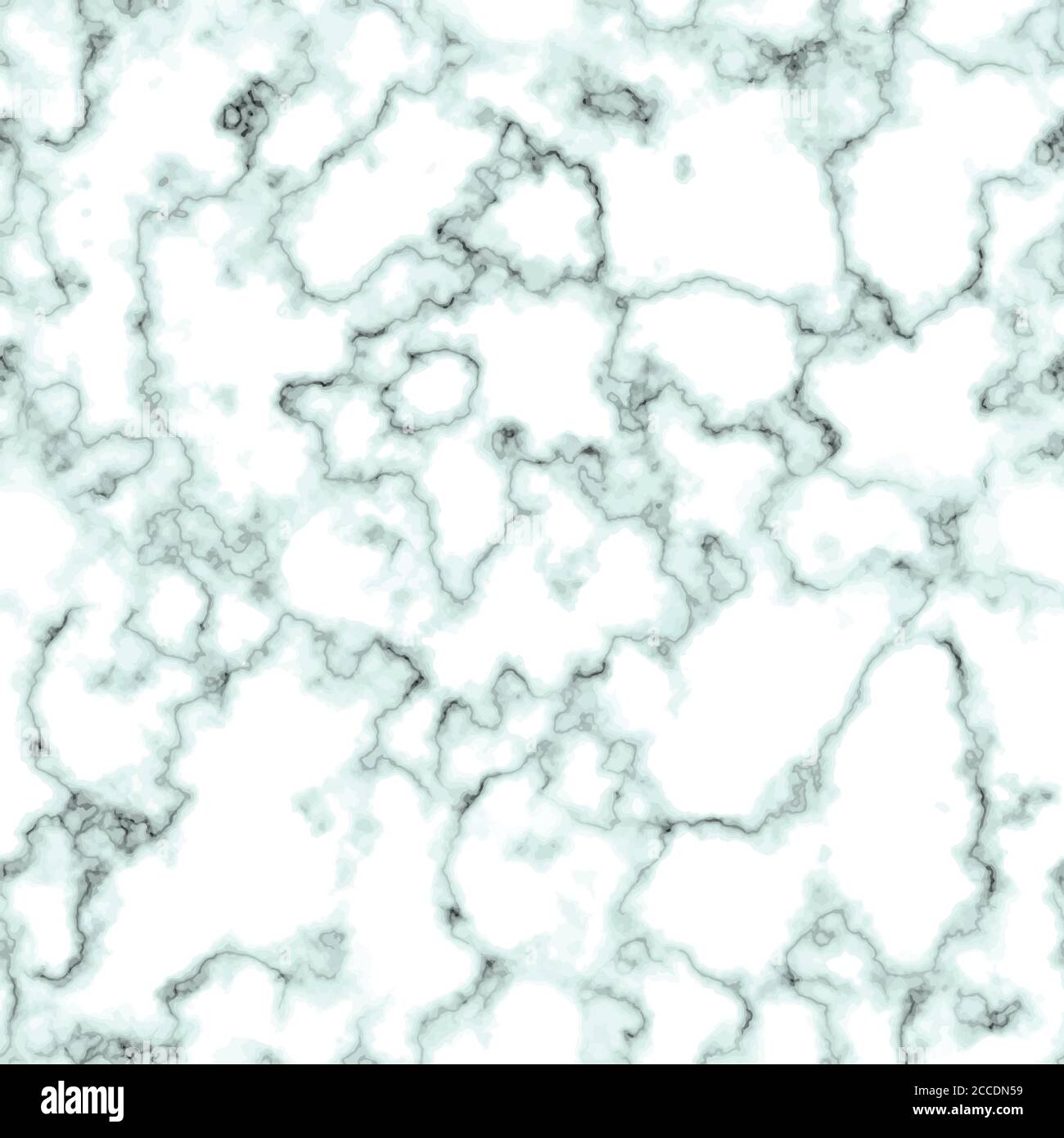 Vector marble texture design seamless pattern, green and white marbling ...