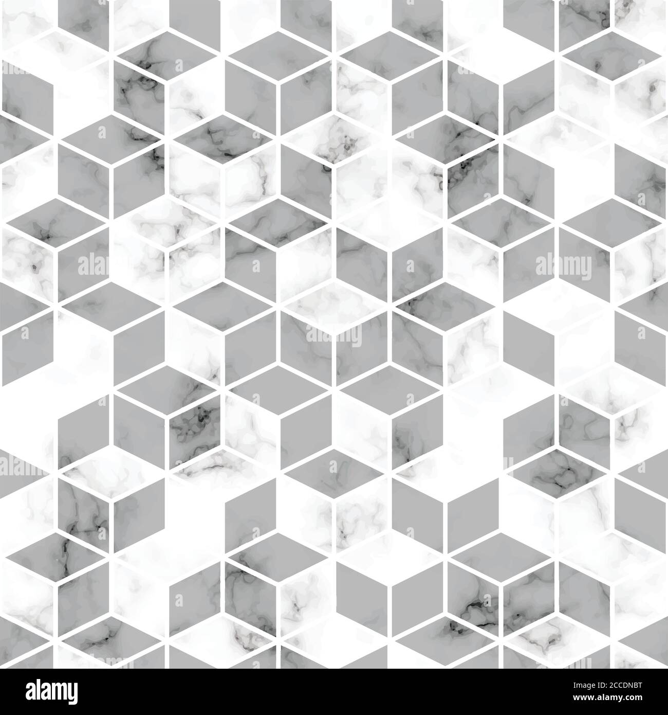 Vector marble texture, seamless pattern design with golden geometric ...