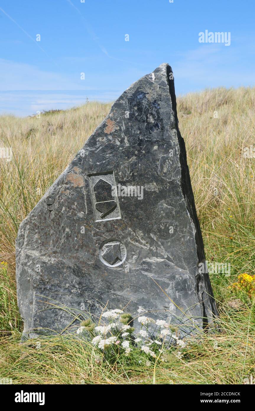 South west coast path sign hi-res stock photography and images - Alamy